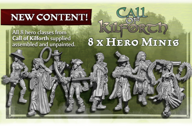 Call of Kilforth: Miniatures Expansion 1 - Hall or Nothing - Thematic ...