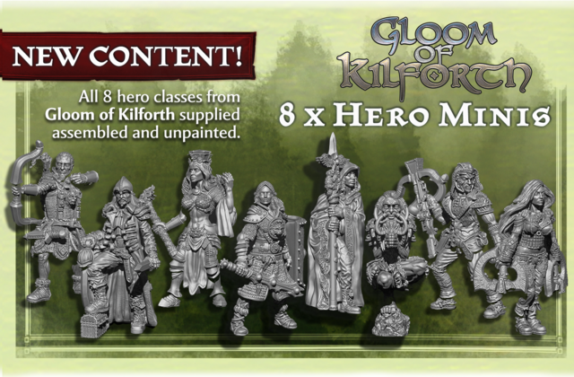Gloom of Kilforth: Miniatures expansion 1 - Hall or Nothing - Thematic ...